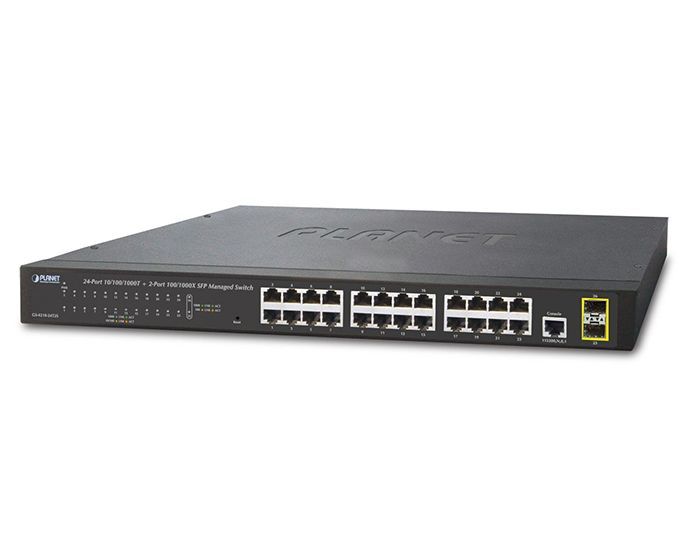 24-Port Managed Gigabit Switch – Redstrut Networking